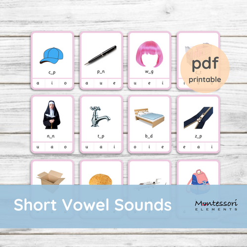 Montessori Phonics - Pink Scheme | Montessori Printables by Montessori ...
