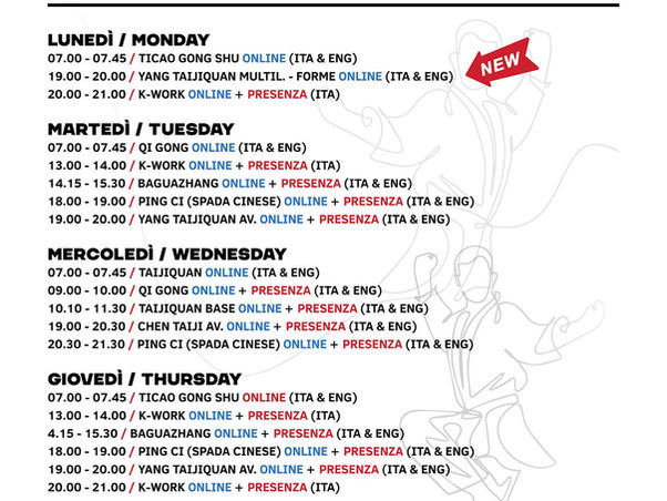 New Online Course Schedule for October