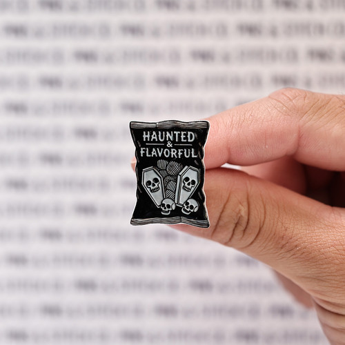 Haunted Chips Horror Pin | STICKS & STONES