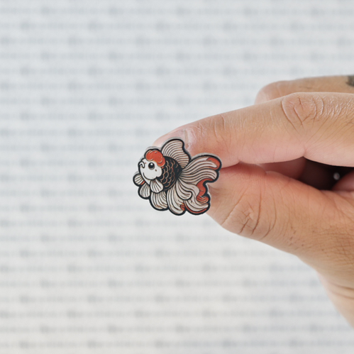 Goldfish 03 Pin | STICKS & STONES