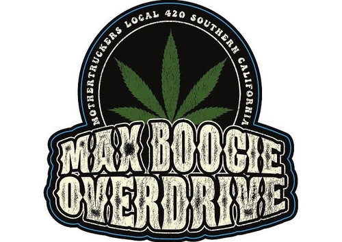 Max Boogie Overdrive Stickers (4X4) | tikiyakiorchestra