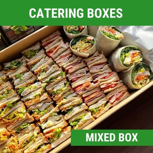 Mixed Wraps & Sandwich Catering Box | Thomas St Food Co