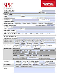 Forms | SPR Furniture