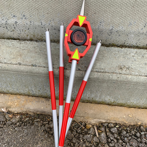 LEICA GMP111-0 mini prism outfit, 0mm prism constant | Pro Geo Survey Ltd