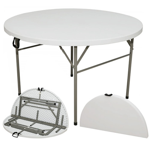 Round Plastic Folding Table - 48 Inches | Jack in the Pop Part