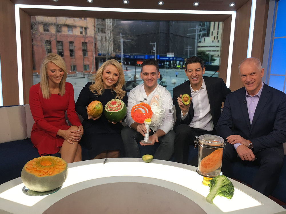 Channel 7 at Weekend Sunrise