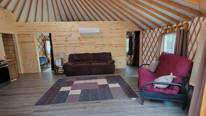 Falcon Luxury Yurt | The Narrows Family Resort