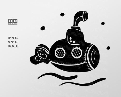 Plotterdatei "U-Boot" privat | Robellasdesign