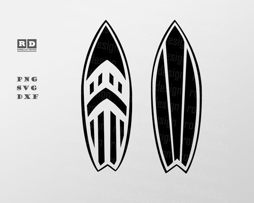 Plotterdatei "Surfbrett" privat | Robellasdesign