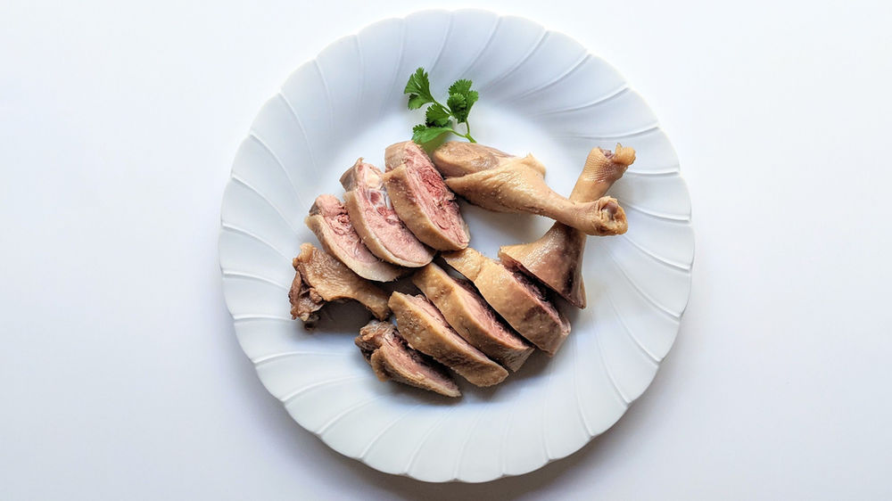 Salt Brined Duck