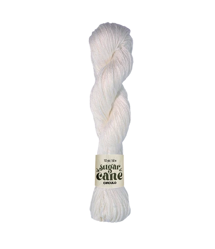 White - Sugar Cane - Círculo Yarns | OurYarnStudio