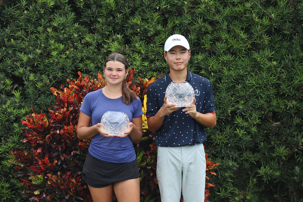Samuel Ha and Hannah Hall Dominate at Sugar Mill in Florida Junior Tour ...