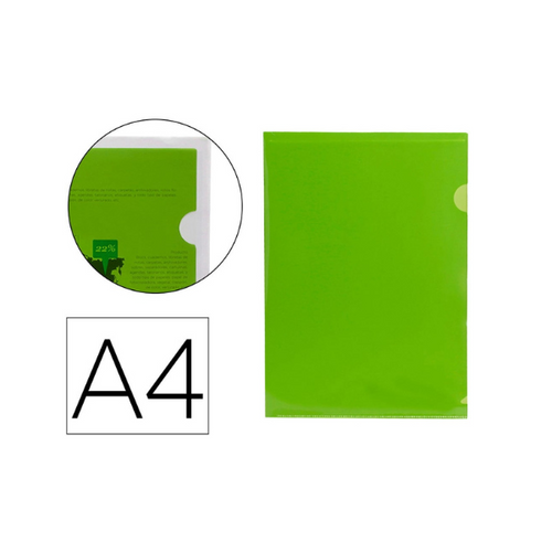 DOSSIER BOLSA A4 PP VERDE 20 FOLHAS - BL10 | MLGlobal Shop