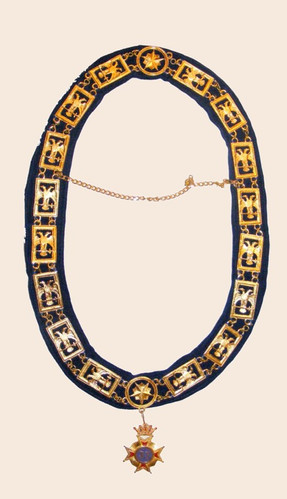 Colan metalic Gradul 33 Rit Scotian Antic si Acceptat | Mason Shop