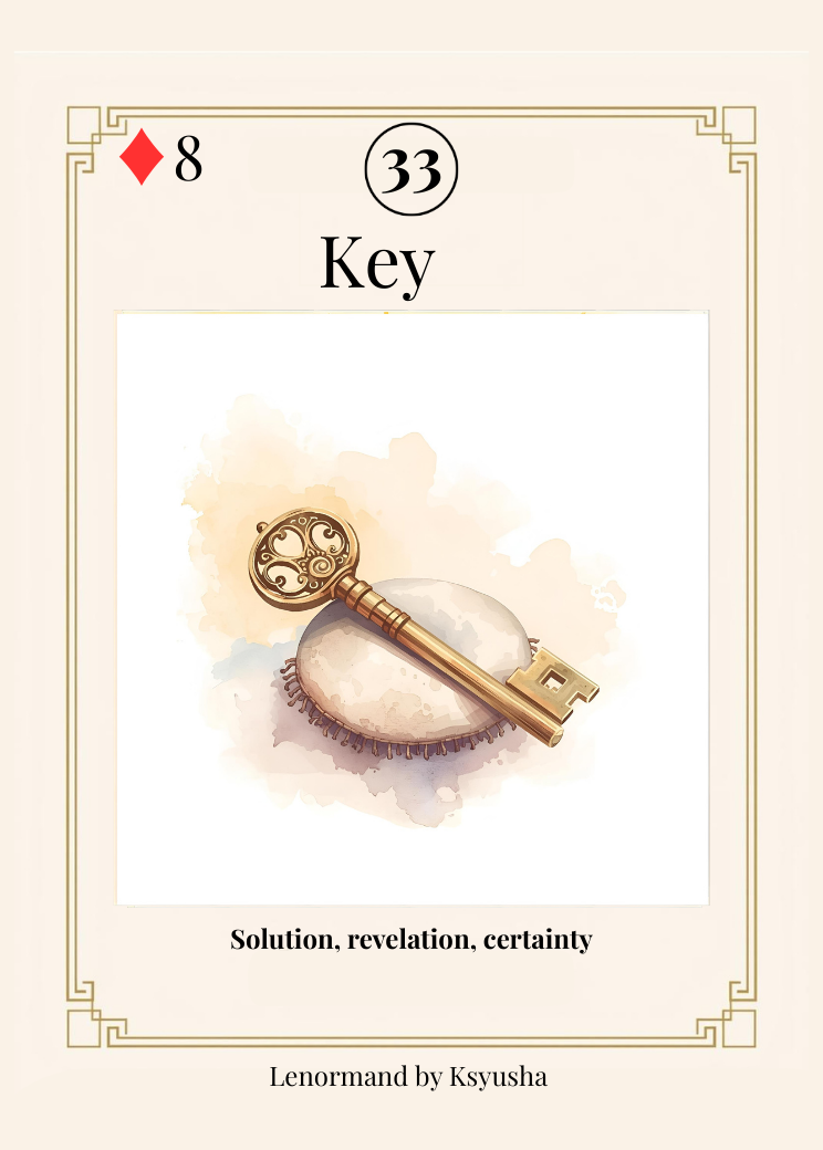 Key Lenormand Card Meaning