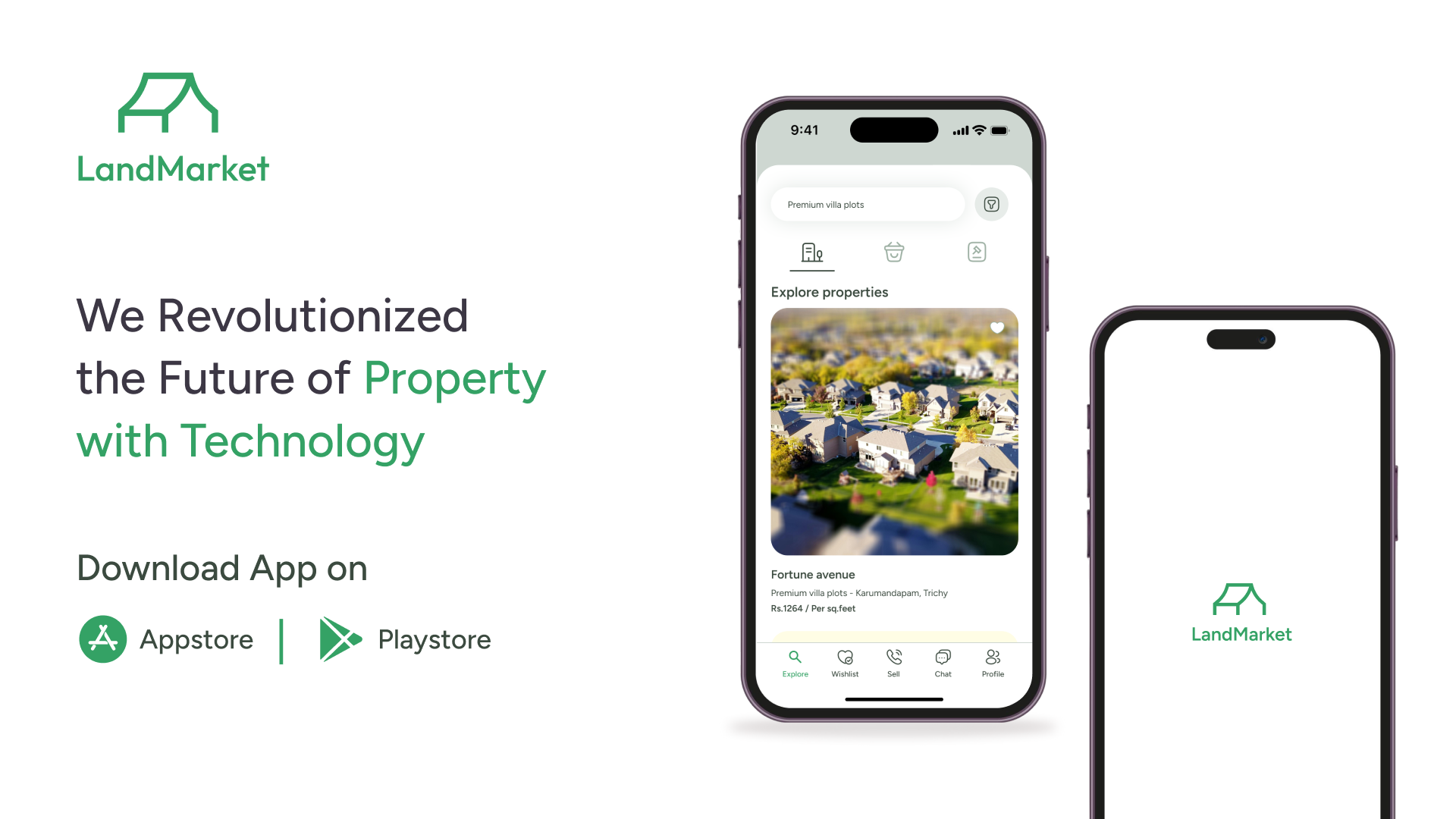 Integrated app for your shelter needs | LandMarket