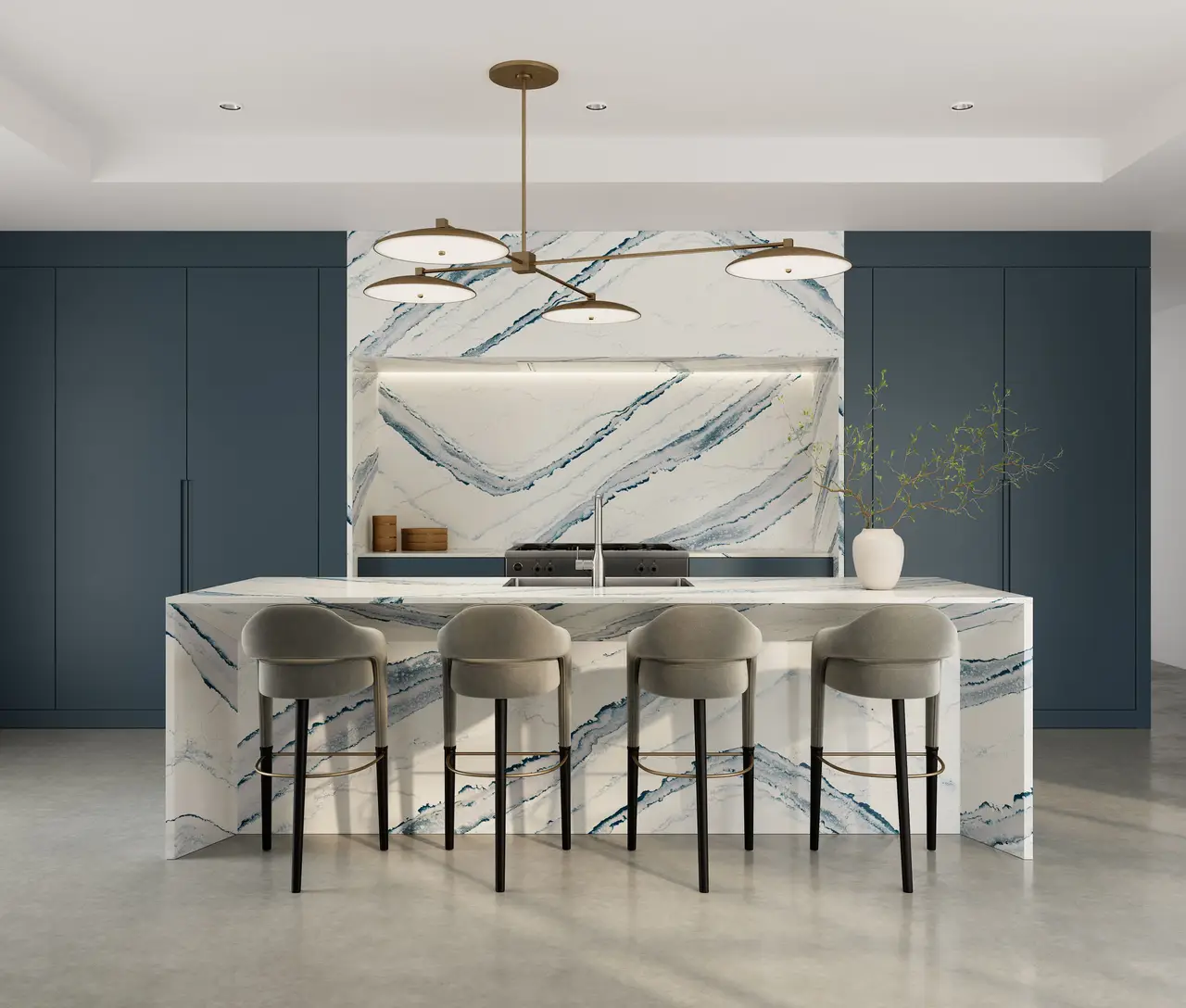 Cambria® Inverness Bristol Bay™ Quartz Kitchen & Bathroom Countertops ...