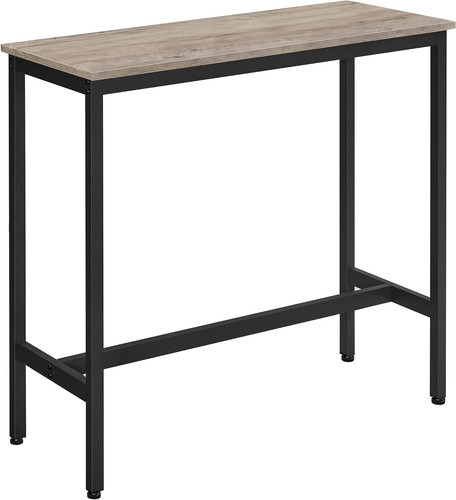 Greige High Pub Dining Table | Deal Depot