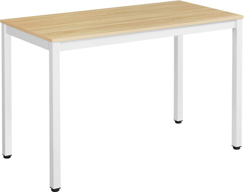 Birch Metal Frame Work Desk | Deal Depot