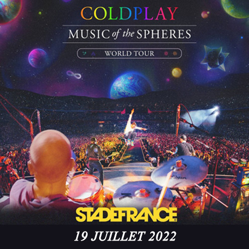 Coldplay - Paris 2022 (France) '3rd night' - 2 CD | Master4Trade