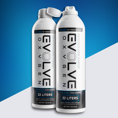 Evolve Oxygen 22 Liter - Flip Top - 2 Pack | Evolve Oxygen USA