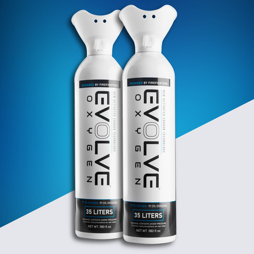 Evolve Oxygen 35 Liter - Inhaler Cup - 2 Pack | Evolve Oxygen USA