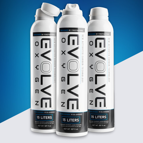 Evolve Oxygen 15 Liter - Flip Top - 3 Pack | Evolve Oxygen USA