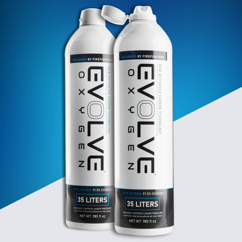 Evolve Oxygen 35 Liter - Flip Top - 2 Pack | Evolve Oxygen USA