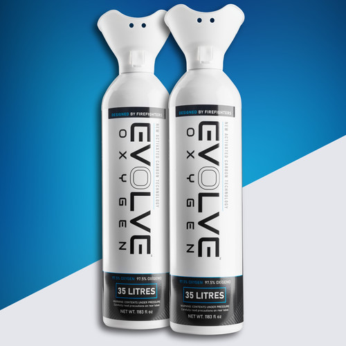 Evolve Oxygen 35 Litre - Inhaler Cup - 2 Pack | Evolve Oxygen UK-EU