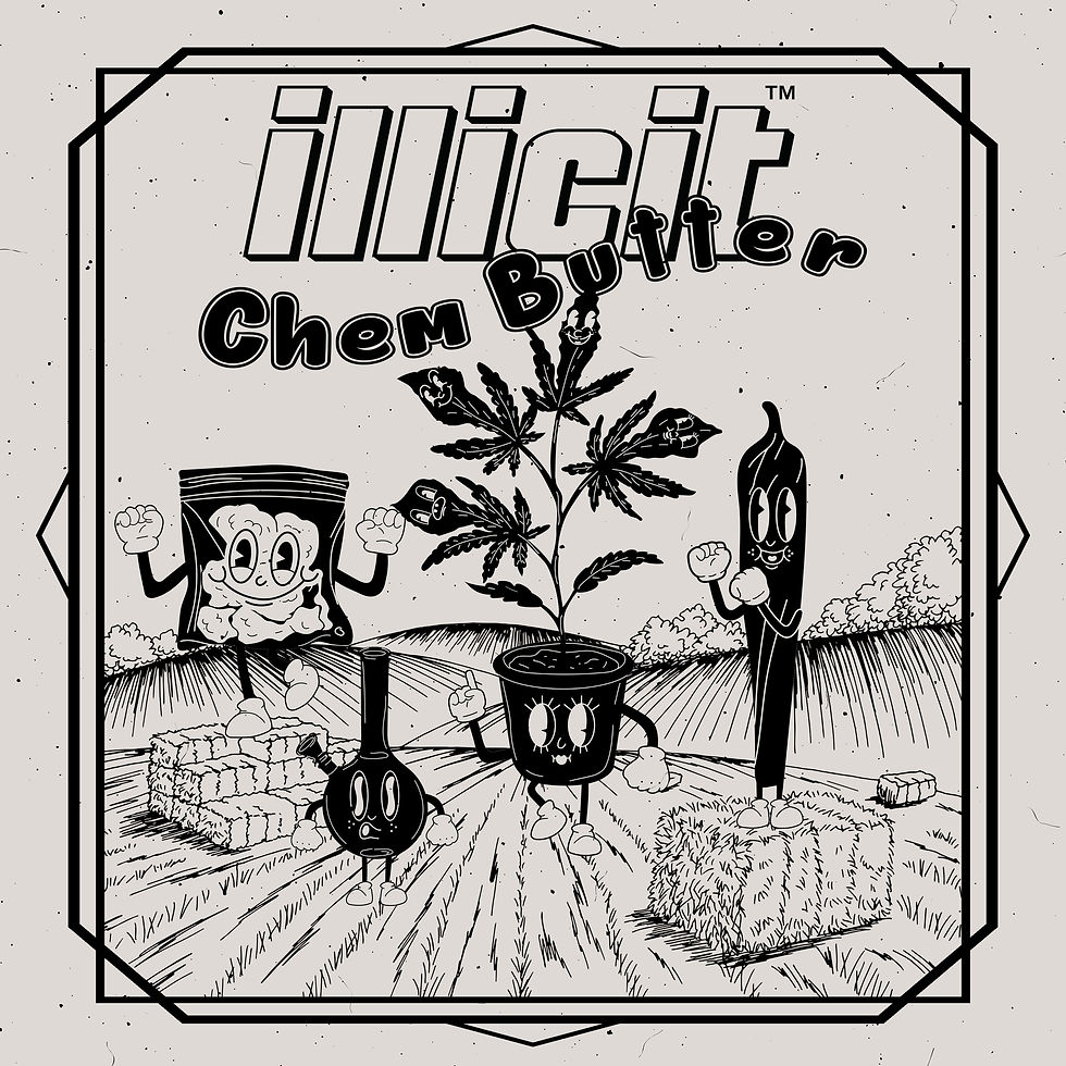 Introducing The New Chem Butter Weed Strain from Illicit