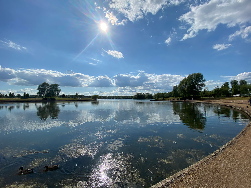 CALDECOTTE LAKE: YOUR CHOICE OUTDOOR DINING SPOT