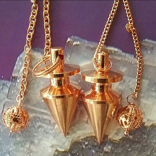 Enchanted Heavy-weight Copper Pendulum | Magickal Gems