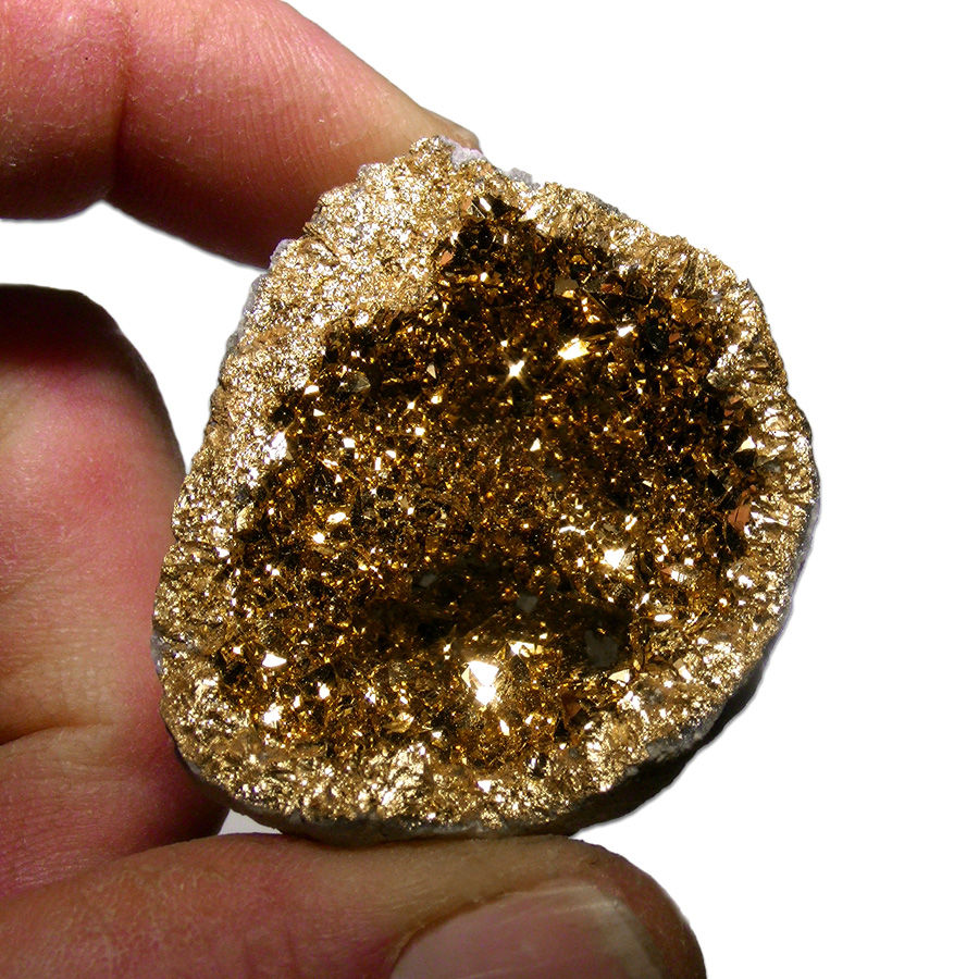 Enchanted Gold Geode | Magickal Gems