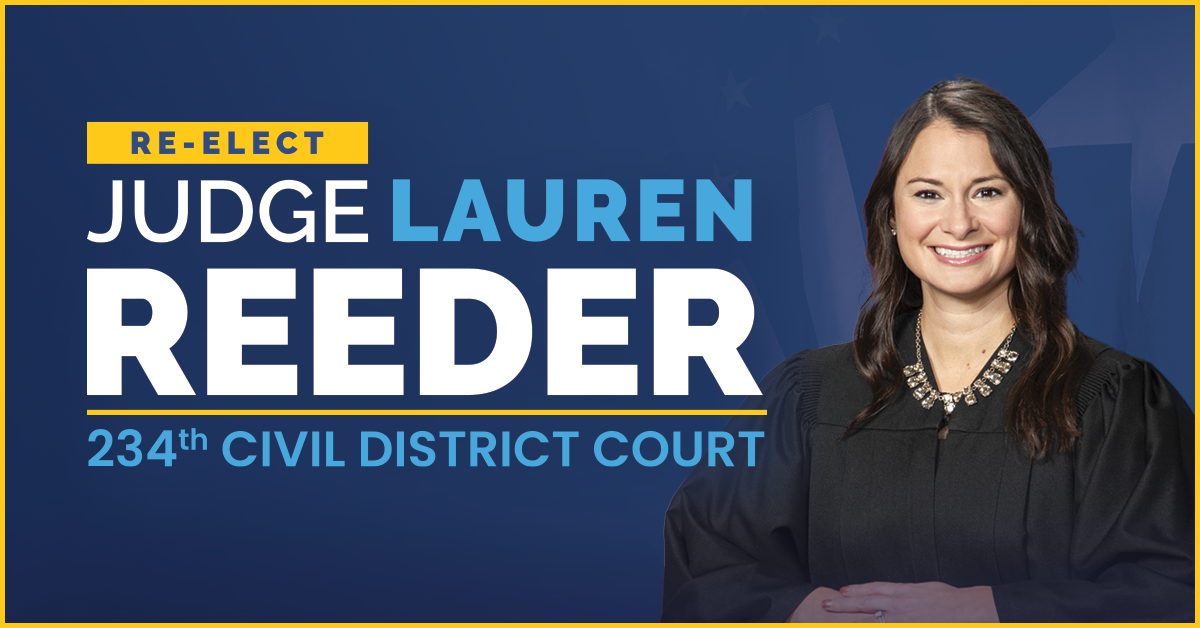 MEET JUDGE REEDER | ReElect Judge Reeder