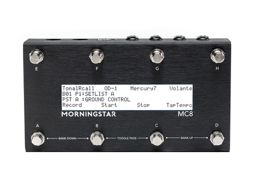 Morningstar MC8 Programmable Midi Controller | unisound