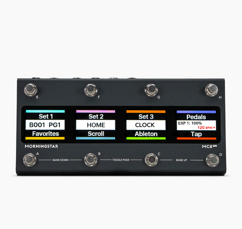 Morningstar MC8 PRO Midi Controller | unisound
