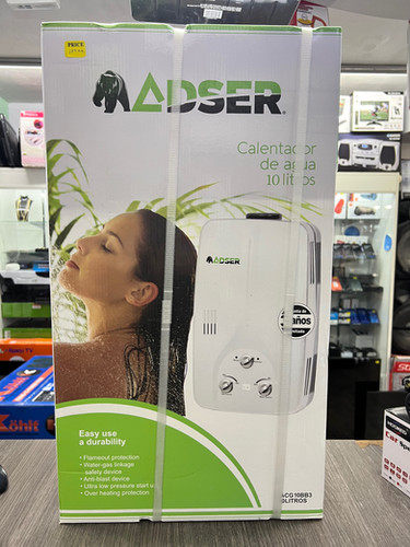 Calentador de agua 10 litros Adser | Palacio de Oro