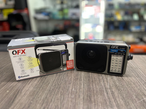 Radio recargable qfx r-42bt | Palacio de Oro