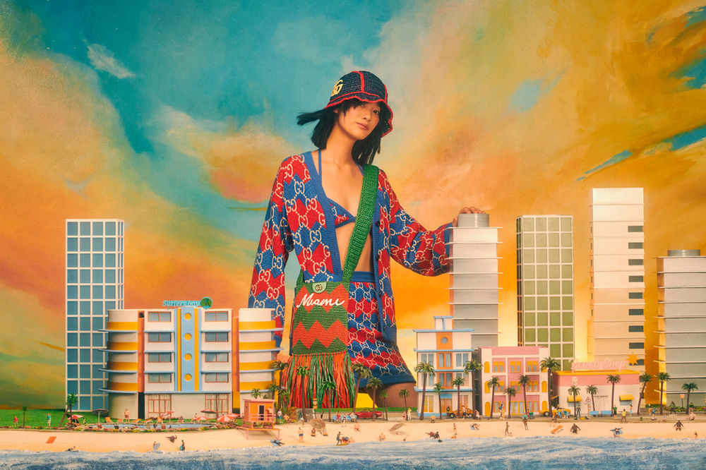 GUCCI nos lleva de vacaciones a la costa con su colección GUCCI RESORT