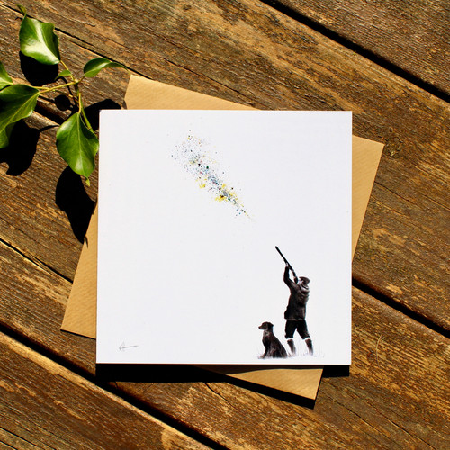'Comrade' Greetings Card | Katie Hargreaves Art