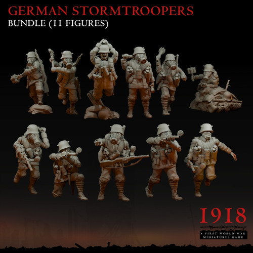 German Stormtroopers - Bundle (Pack 1 and 2) (Physical) | Warfulcrum Games