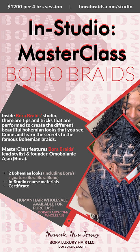 Master Class @ Bora Braids