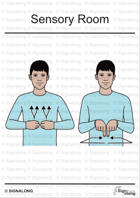 A5 Room Signs | Signalong 2/3