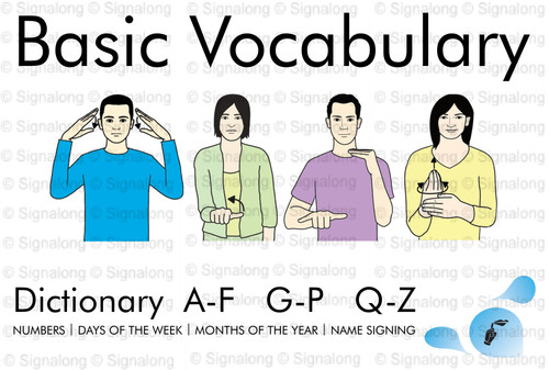 Basic Vocabulary Dictionary | Signalong