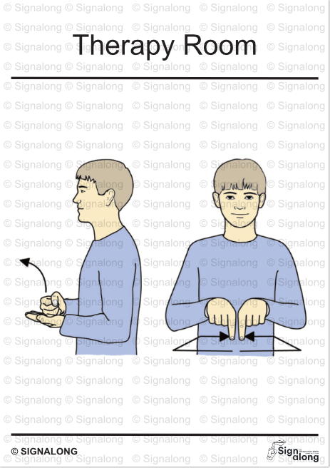 A5 Room Signs | Signalong 3/3