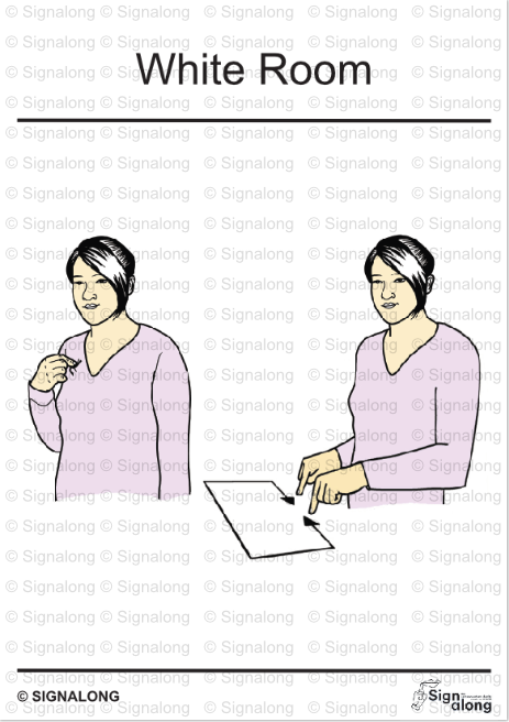 A5 Room Signs | Signalong 3/3