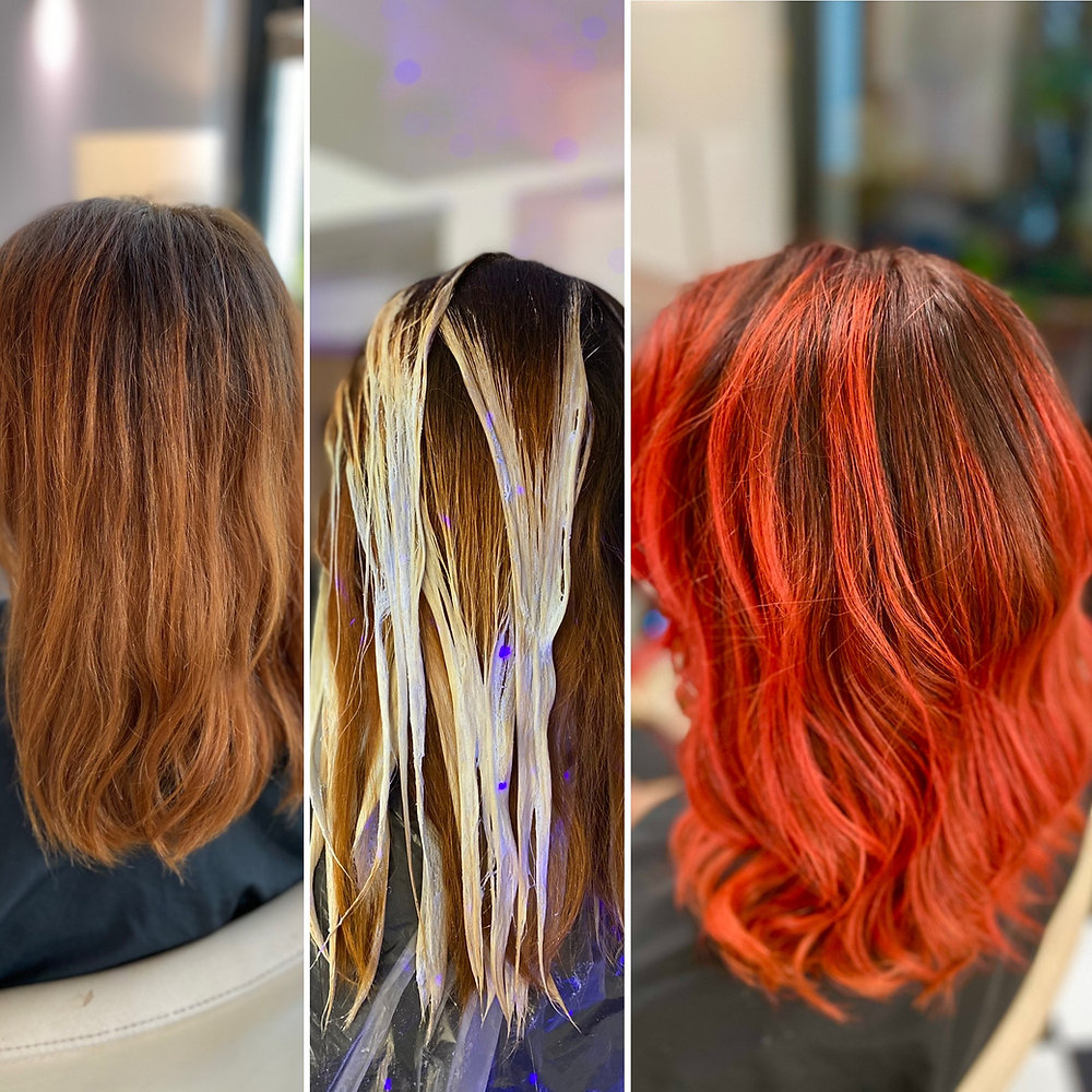 Red Fire Balayage