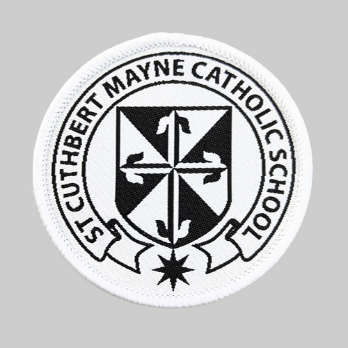 St. Cuthbert Mayne School Woven Badge | Teamworld