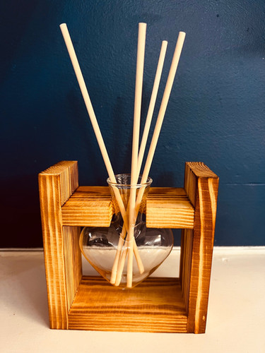 Wooden Heart Diffusers Franki Scents