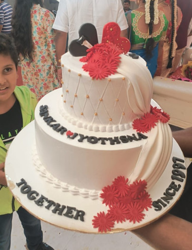 3kg 25th Anniversary Cakes | Happyoi | Cake